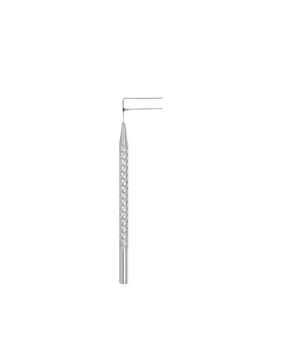 Harms Trabeculotomy Probe, 50mm, Right, Two 10mm Long Tips With 3mm ...