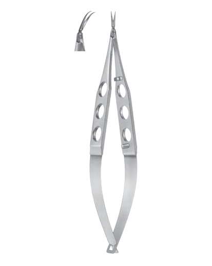 Uthoff-Gills Capsulotomy Scissors, 110mm, 10mm Long Angled Blades ...